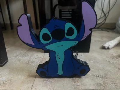 Stitch Light Box by Larry Swope MakerWorld: Download Free 3D Models