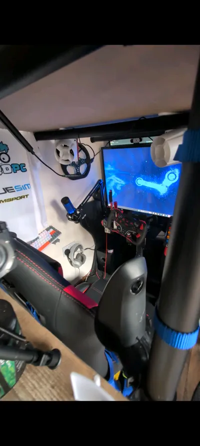 Sim Racing Roll Cage by Mancave_Racecar MakerWorld: Download Free 3D Models