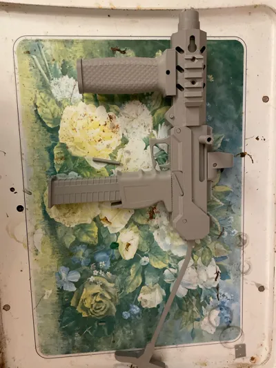 Rainbow Six - SMG 12 Printable and functional - Free 3D Print Model ...