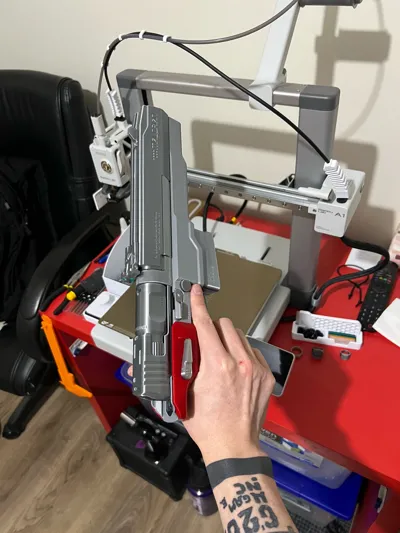 Cyberpunk 2077 Malorian Arms 3516 (Johnny Silverhand) - Free 3D Print ...