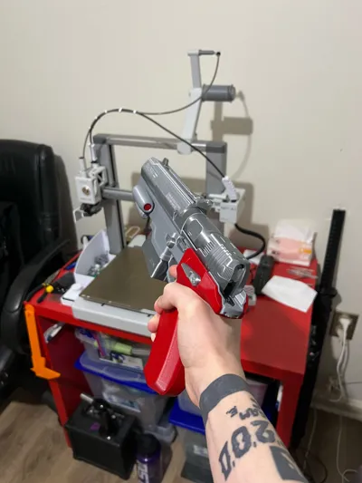 Cyberpunk 2077 Malorian Arms 3516 (Johnny Silverhand) - Free 3D Print ...