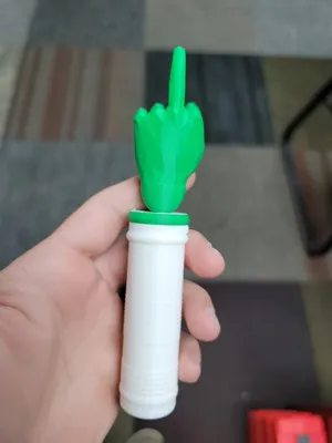 Middle Finger Saber collapsible/telescoping middle finger by Joe Wilson ...