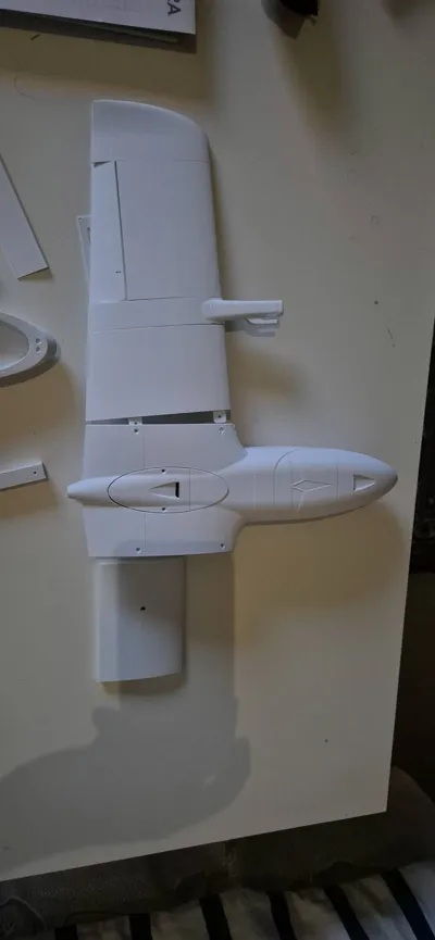 泰坦大黄蜂垂起无人机 完整版 Titan Dynamics – Hornet VTOL - 免费 3D 打印模型 - MakerWorld