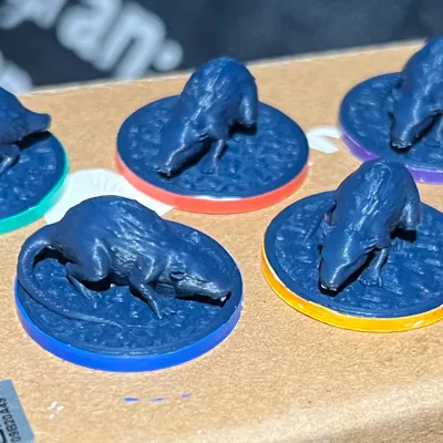 Giant Rat DND TableTop RPG by elletheconfused MakerWorld: Download Free ...