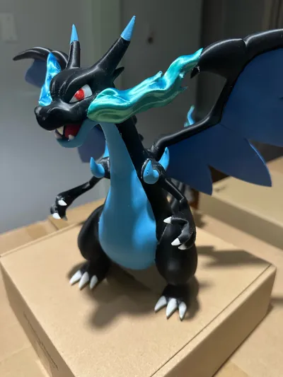 Mega Charizard X (Multi-Color Print) by Immortals. MakerWorld: Download ...