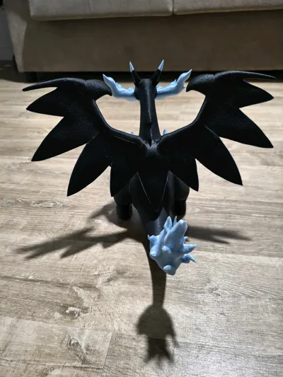 Mega Charizard X (Multi-Color Print) - Free 3D Print Model - MakerWorld