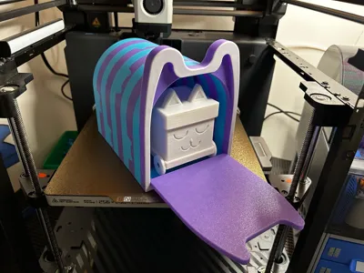 Gabbys Dollhouse Meow Meow Mailbox and Suprise Box by It Just Might ...