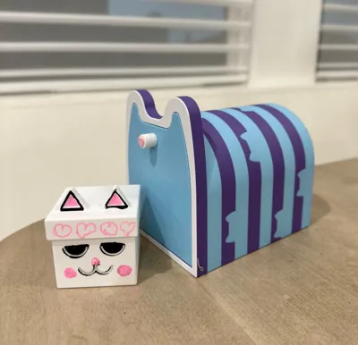 Gabbys Dollhouse Meow Meow Mailbox and Suprise Box by It Just Might ...