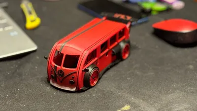 VW Combi van - Spring-powered Car - Mini Bus by AD-Concept MakerWorld ...