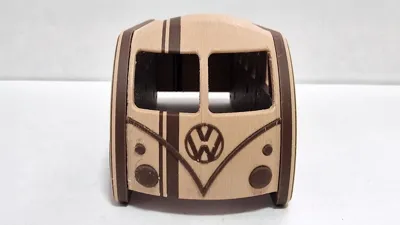VW Combi van - Spring-powered Car - Mini Bus by AD-Concept MakerWorld ...