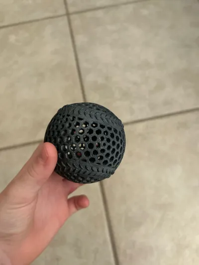 airless baseball - Free 3D Print Model - MakerWorld