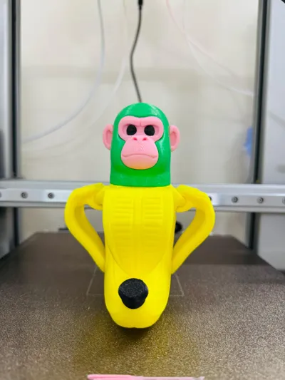 Chimpanzini Bananini articulated toy - Free 3D Print Model - MakerWorld