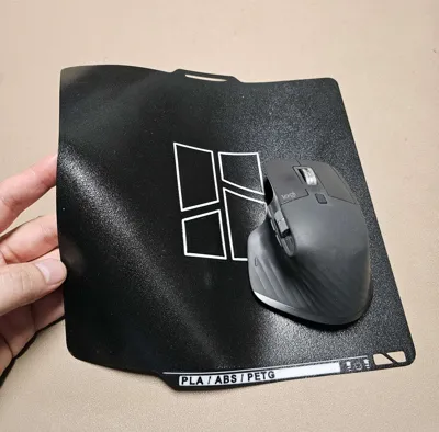 Bambu Lab X1 Carbon Build Plate Mouse Pad - Free 3D Print Model ...