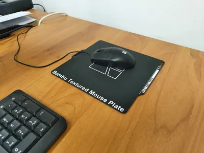 Bambu Lab X1 Carbon Build Plate Mouse Pad - Free 3D Print Model ...