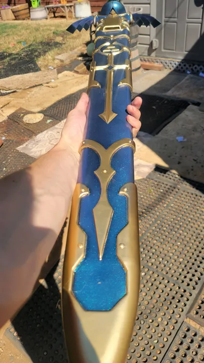 Master Sword Scabbard from Legend of Zelda - Free 3D Print Model ...