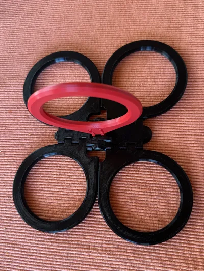 Butterfly 4Cups Carrier foldable by FunOrNothing MakerWorld: Download ...