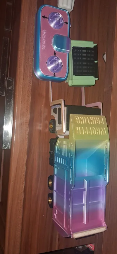 CyberBrick Garbage Truck - Functional RC Truck by Whopper Printing MakerWorld: Download Free 3D ...