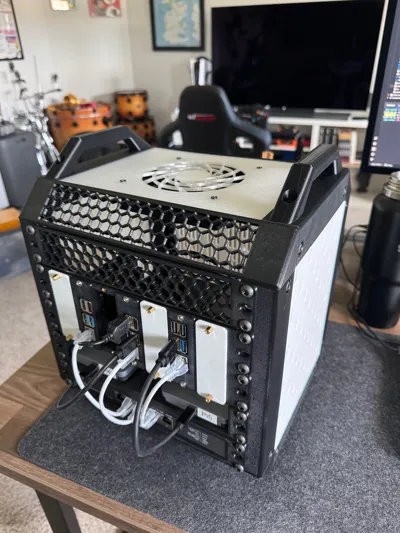 Lab Rax 10" Server Rack - Bolted Version - 5U by mklements MakerWorld ...