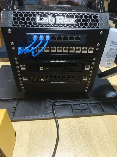 Lab Rax 10" Server Rack - Bolted Version - 5U by mklements MakerWorld ...