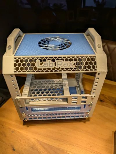 Lab Rax 10" Server Rack - Bolted Version - 5U by mklements MakerWorld ...