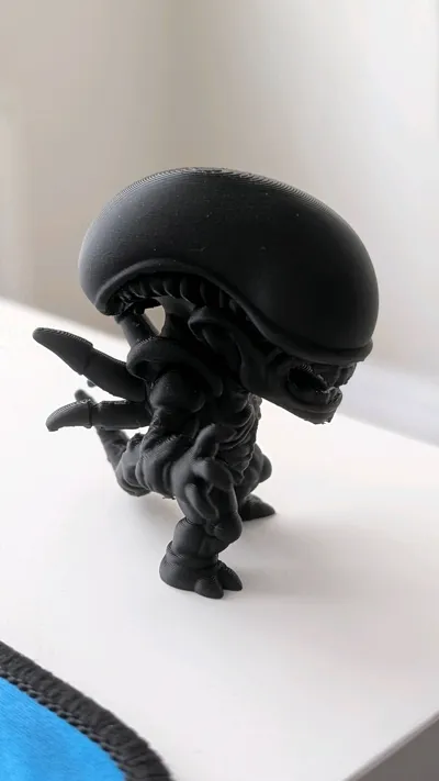 Alien Xenomorph - Chibi - Toy - Figurine - Free 3D Print Model - MakerWorld