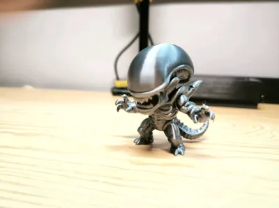 Alien Xenomorph - Chibi - Toy - Figurine by drakeforge3d MakerWorld ...