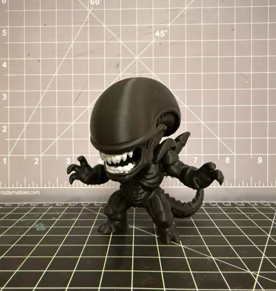 Alien Xenomorph - Chibi - Toy - Figurine - Free 3D Print Model - MakerWorld