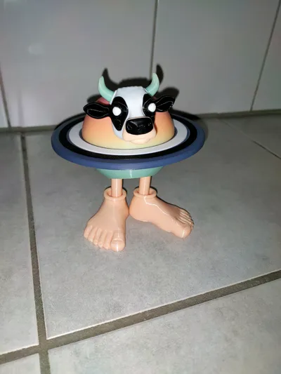 Juguete articulado La Vaca Saturno Saturnita - Modelo de impresión 3D ...