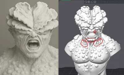 Bust of a Bloater from The Last Of Us by Daniel MakerWorld: Download ...