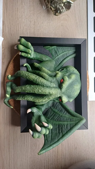 Cthulhu picture nook by Billy&Katie Hooper MakerWorld: Download Free 3D ...