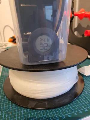 Hygrometer Halter stand Drybox filament dryer by Fix3D - MakerWorld