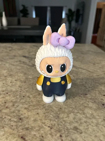ktbubu labubu KTBUBU KT cat Hello Kitty kittybubu by 从天而降的兔子 MakerWorld ...