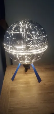 Death Star Lamp - Ikea Fado 17cm Remixed by Kiloler - MakerWorld