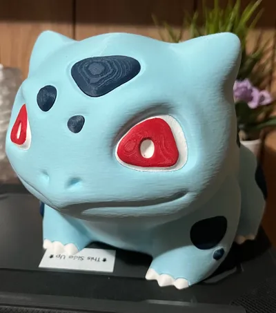 [Multiparts] Bulbasaur Plant Pot Remixed by bujawang MakerWorld ...
