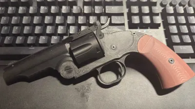 Smith & Wesson No.3 Schofield revolver replica - Free 3D Print Model ...