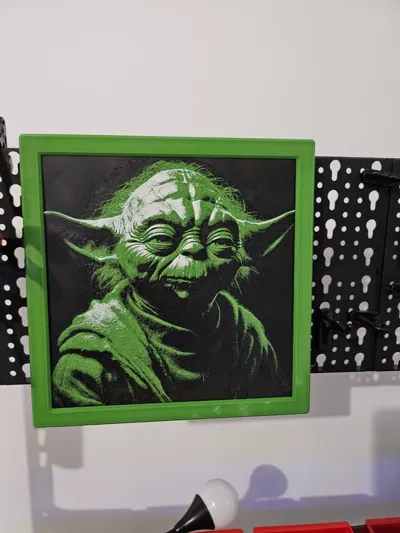 Yoda Hueforge by Art3DMaker MakerWorld: Download Free 3D Models