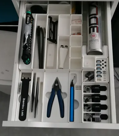 Gridfinity Box Classic - Organizer boxes for desktop or drawer by GlennovitS 3D - MakerWorld