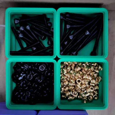 Gridfinity Box Lite - Filament friendly bins by GlennovitS 3D MakerWorld: Download Free 3D Models