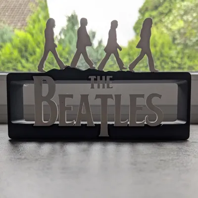 The Beatles logo decor by vam - MakerWorld