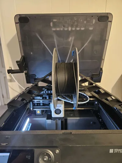 P1S Top Spool Holder for Flexibles & Abrasives - Free 3D Print Model ...