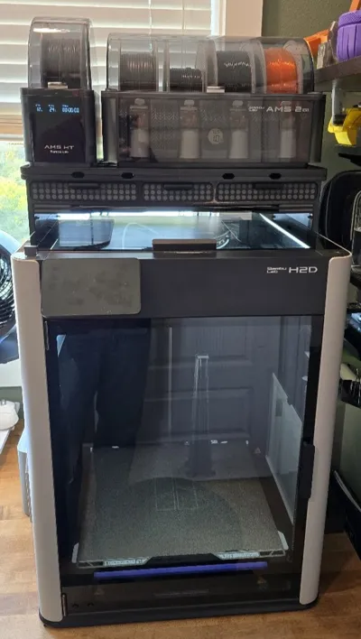 H2D/H2S AMS Riser Plus HT - V2 - H2Dual AMS Mini by Nothing Spectacular ...