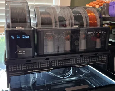 H2D/H2S AMS Riser Plus HT - V2 - H2Dual AMS Mini by Nothing Spectacular ...