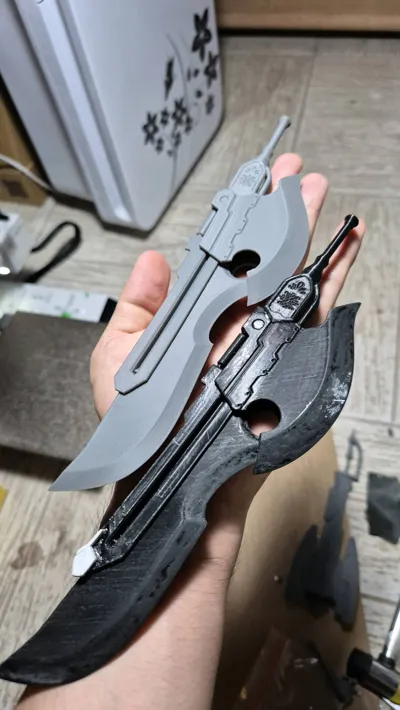 Transformable Switch Axe | MHWilds by Stingl MakerWorld: Download Free ...