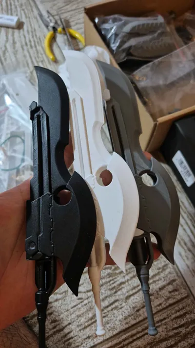 Transformable Switch Axe | MHWilds by Stingl MakerWorld: Download Free 3D Models