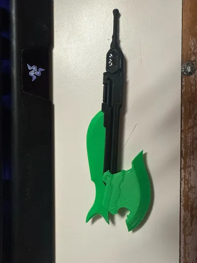 Transformable Switch Axe | MHWilds - Free 3D Print Model - MakerWorld