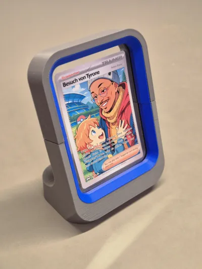 NF Card Display Frame (Pokémon, Magic) - Free 3D Print Model - MakerWorld