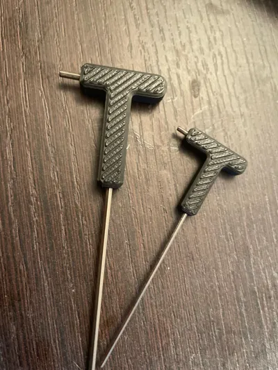 Bambu Lab Genuine Hex Key Handle/Print in Place - Free 3D Print Model ...