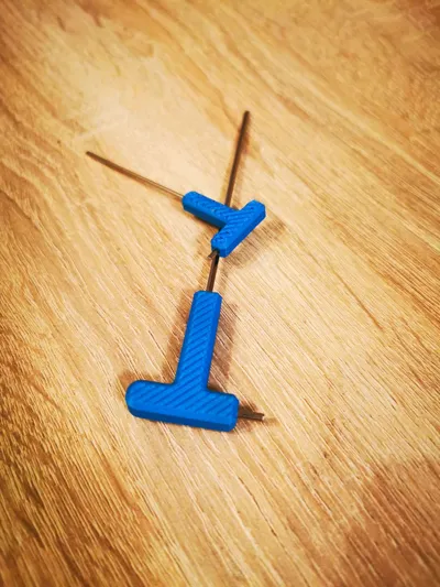 Bambu Lab Genuine Hex Key Handle/Print in Place - Free 3D Print Model ...