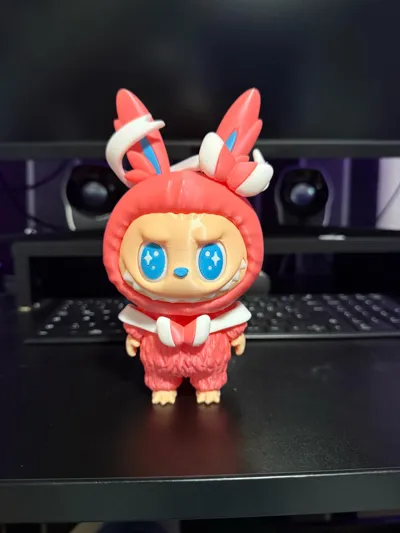 Sylveon Labubu em partes (sem AMS) por dundun MakerWorld: Baixe modelos ...