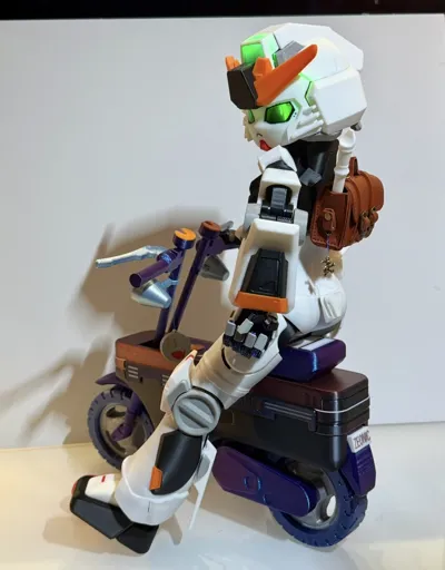 40CM Unicorn Gundam Mecha Girl by AnnIsMax俺叫Max MakerWorld: Download Free 3D Models